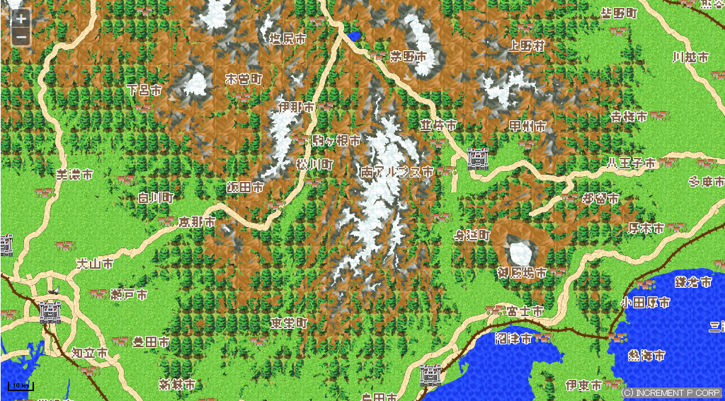 この現実世界すべてが冒険世界になる某RPG風ウェブ地図API、MapFanが提供開始 -INTERNET Watch Watch