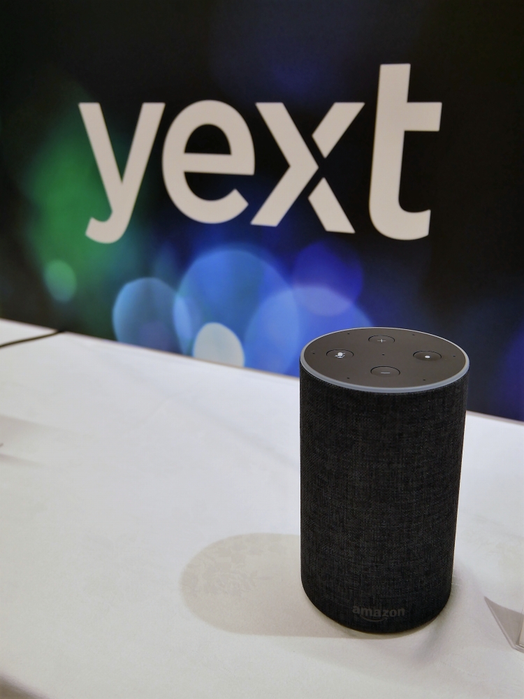 “アルゴリズムよりも正しい”音声検索結果を企業・店舗が提供可能に～「Yext Knowledge Engine」の企業情報、Amazon Alexaで配信 - INTERNET Watch