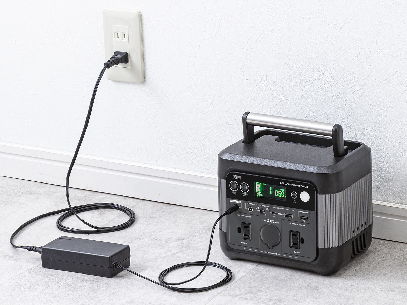 サンワサプライ、片手で持ち運べるポータブル電源「BTL-RDC」シリーズ発売 - INTERNET Watch