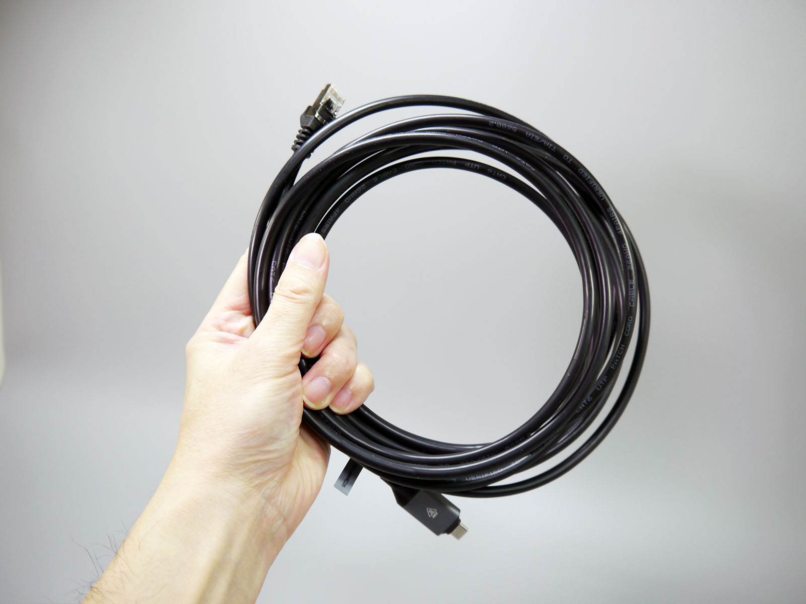 [B! lan] USB Type-CとRJ45が合体！ ありそうでなかった変換ケーブル「500-LAN6KC」を早速買ってみた【イニシャルB】