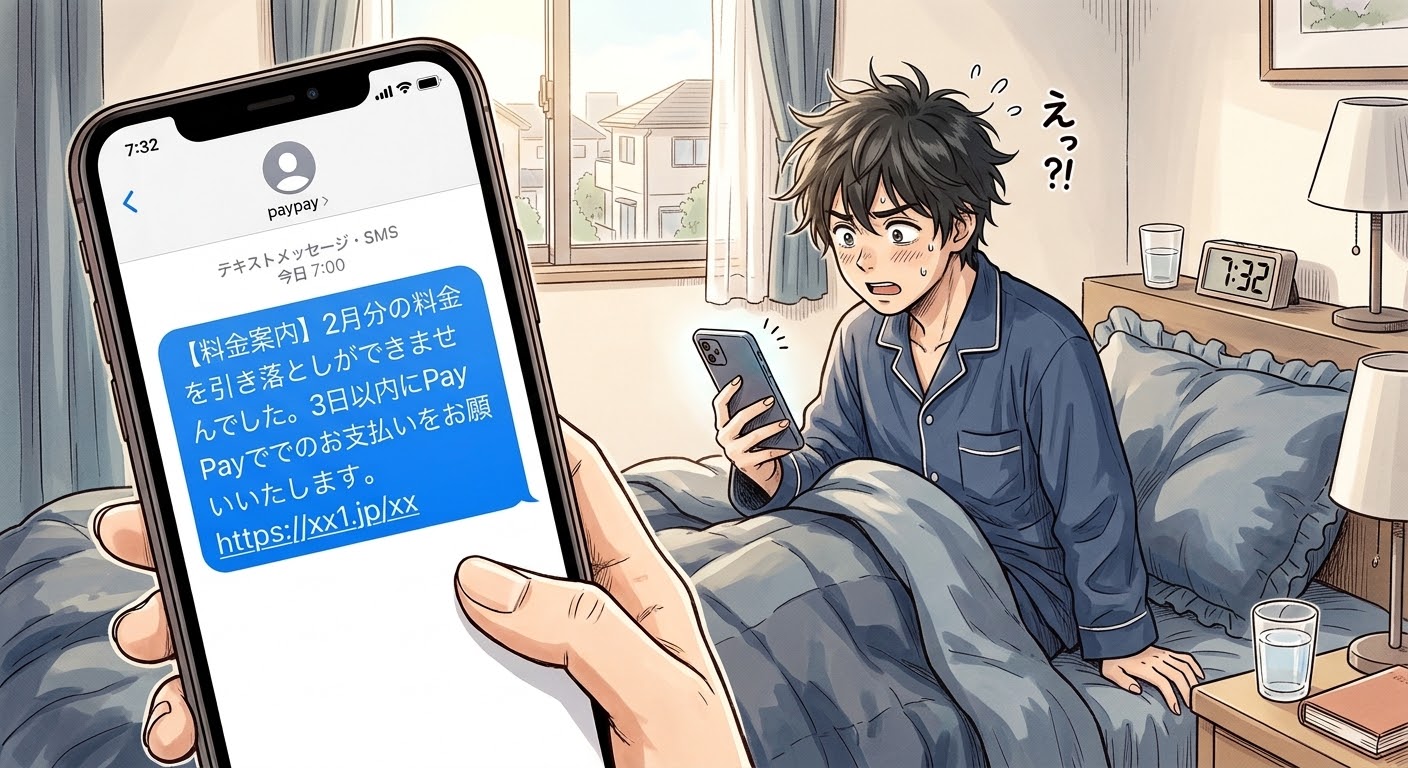 PayPayを悪用した架空請求詐欺に注意！ SMSのリンクは開かずに、公式サイトで確認しよう【読めば身に付くネットリテラシー ...